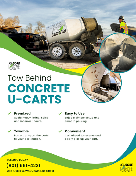 Concrete Cart Tow-Behinds and U-Cart Concrete Carts in Salt Lake City ...