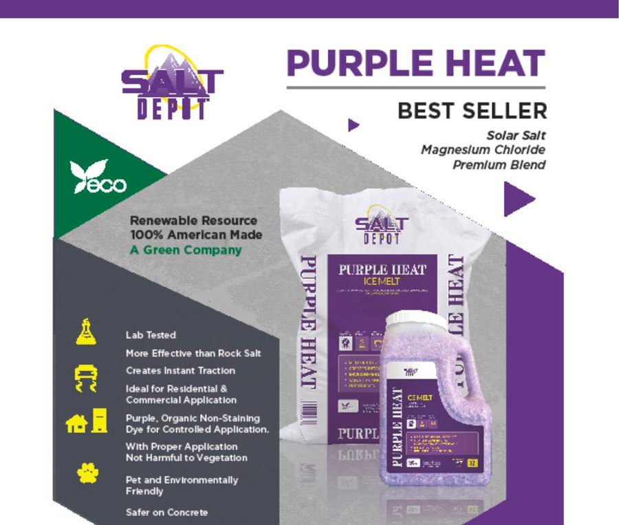 Ice Melt Salt - Purple Heat Ice Melt (Full Pallet) – Asphalt Materials