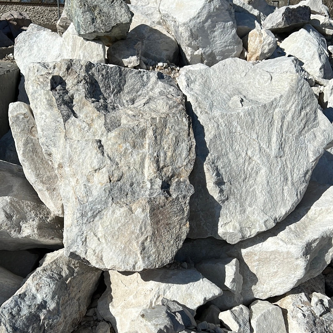 Boulders White Marble – Asphalt Materials