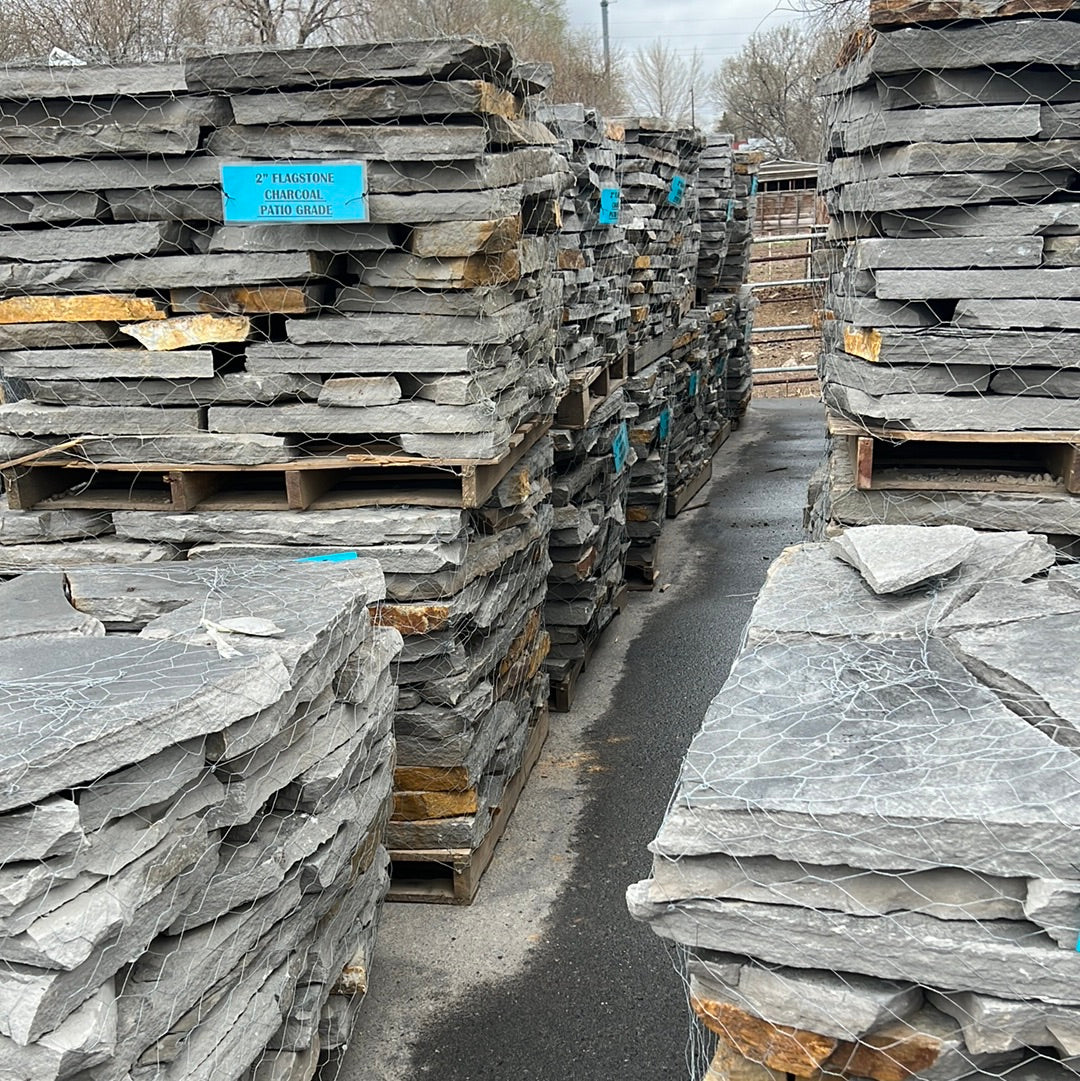 Flagstone Charcoal Patio 2" – Asphalt Materials