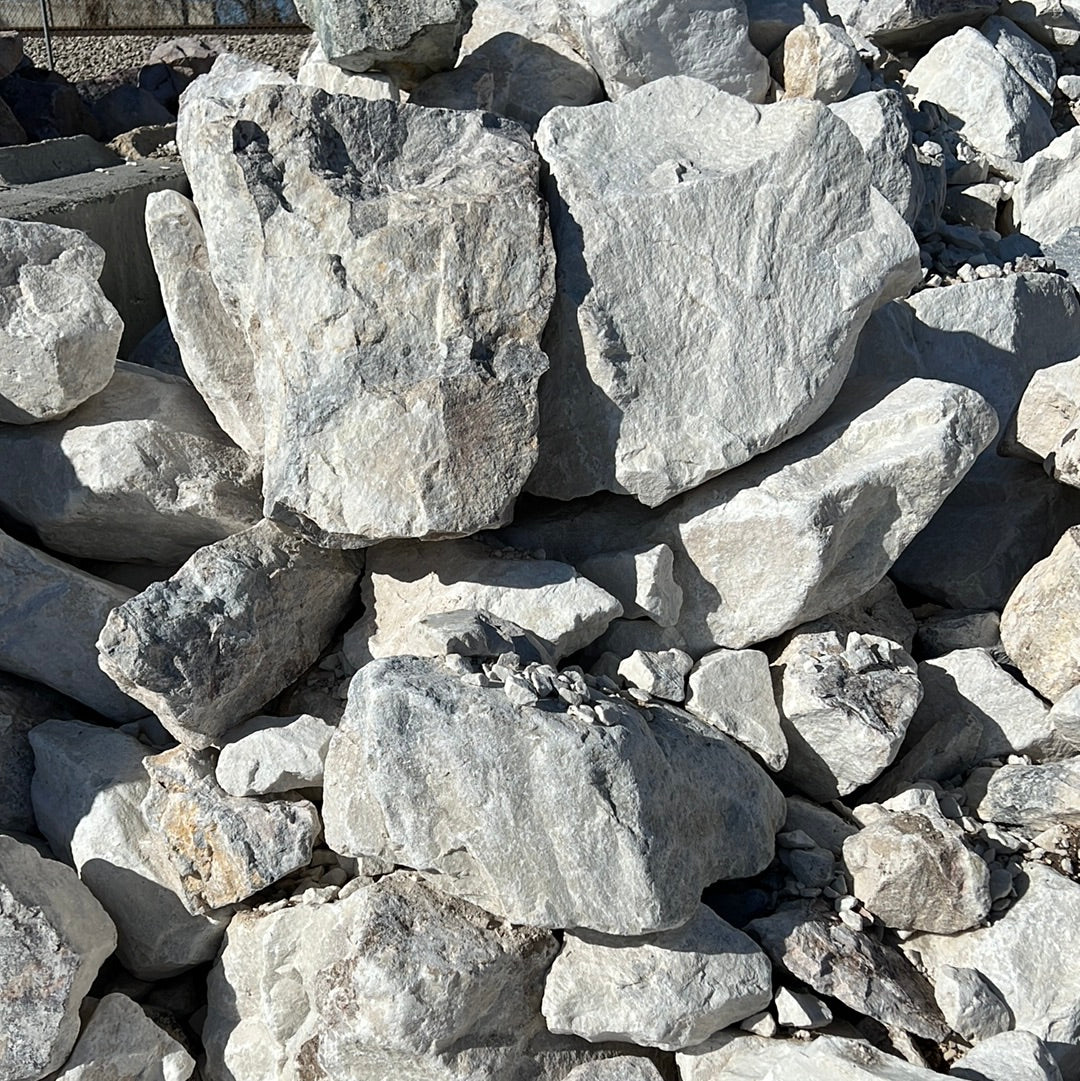 Boulders White Marble – Asphalt Materials